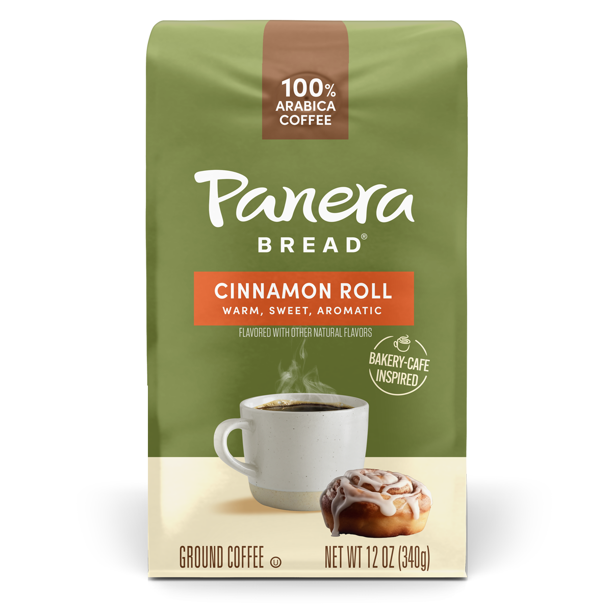 Cinnamon Roll 12oz Ground Coffee – Panera Coffee