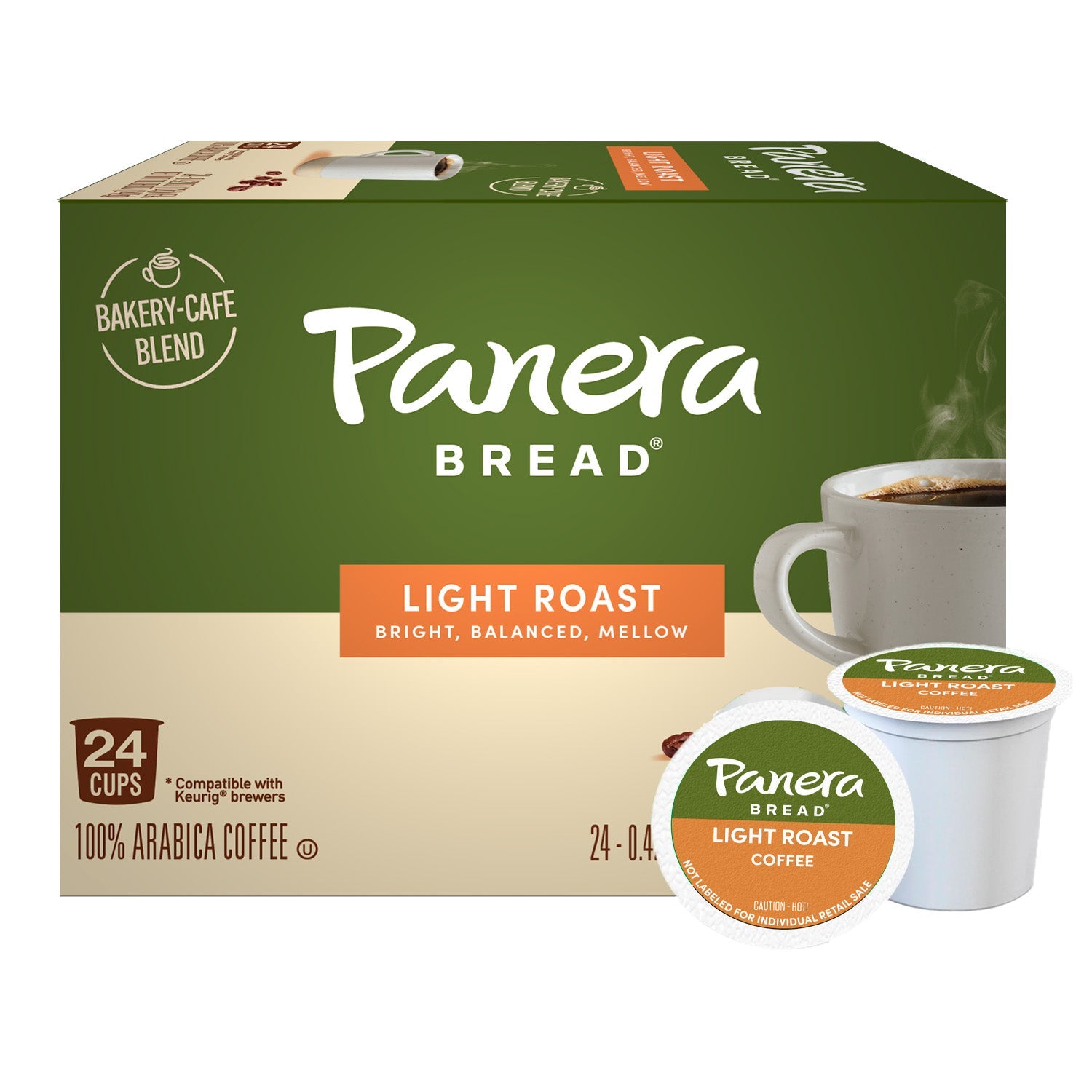 Light Roast Single Serve Cups – Panera Coffee