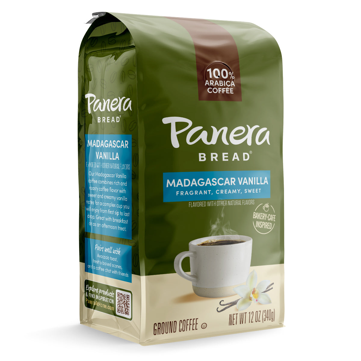 Madagascar Vanilla 12oz Ground Coffee – Panera Coffee